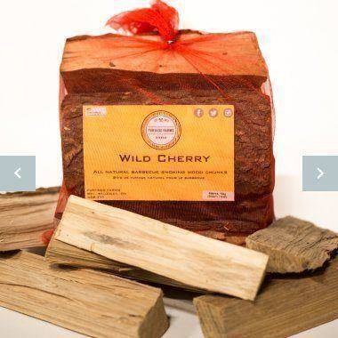 Furtado Farms Cookwood – Wild Cherry Logs 10KG | The Pellet Guy